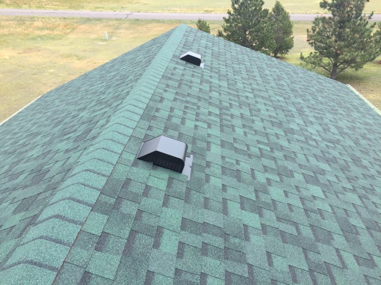 Cheyenne New House Roof with Duration Chateau Green Shingles - Bob ...